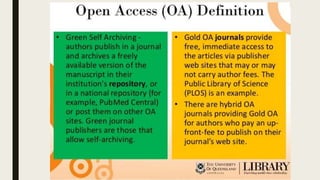 Open access | PPT