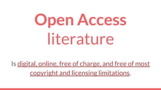 Open Access & Open Educational Resources | PDF