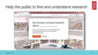 Open access at the British Library | PPTX