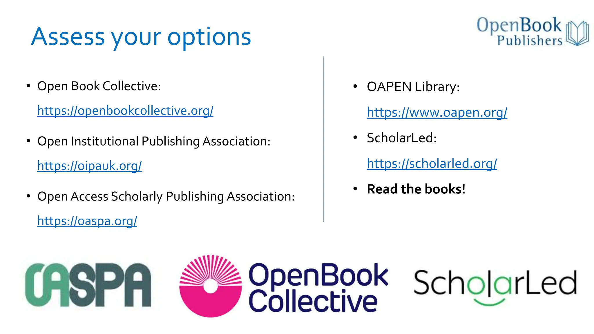 Open Access book publishing understanding your options (1).pptx