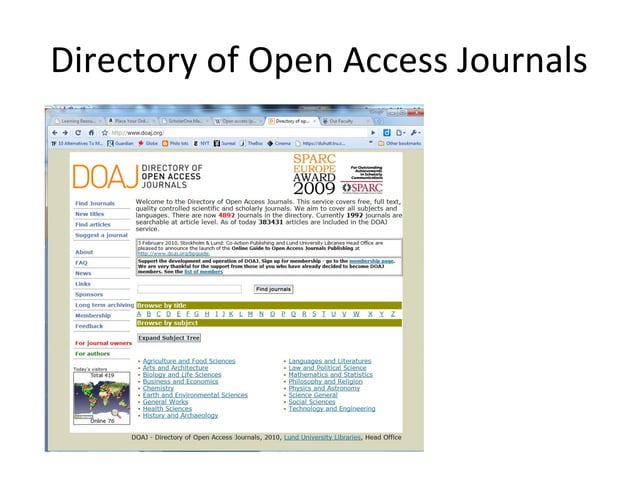 Open access & creative commons | PPT