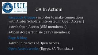 Open access in arab countries: An overview | PPT