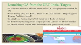 Open Access in Engineering and Technology Recent Status & Way Forward ...