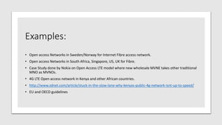 Open access network | PPT