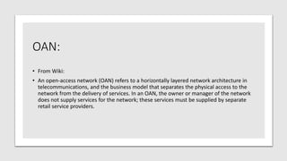 Open access network | PPT