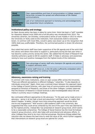 Open Access Pathfinder Case Study - Lincoln | PDF