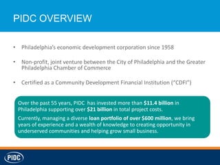 Philadelphia Industrial Development Corporation - John Grady, President ...