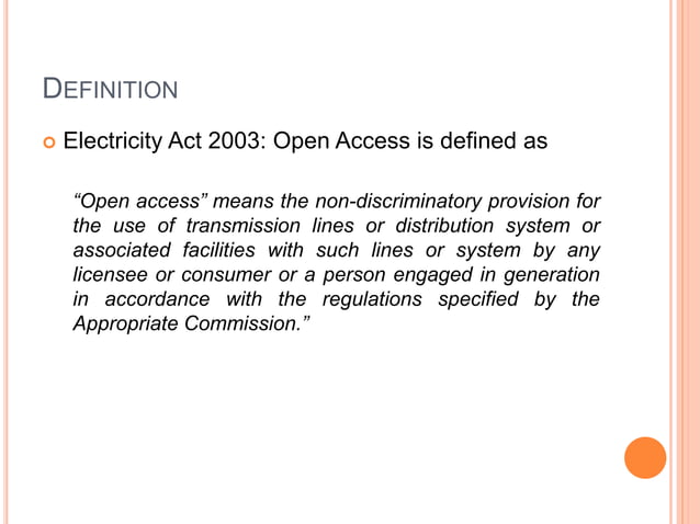 Open access ppt | PPTX