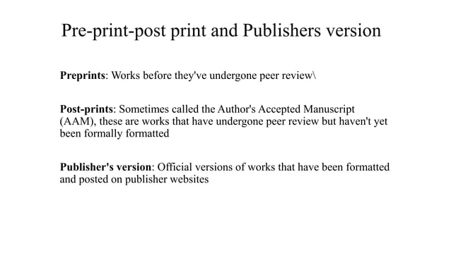 Open Access Publications PPT.pdf | Desktop Publishing | Computer Software and Applications