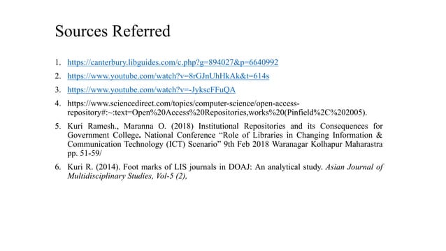 Open Access Publications PPT.pdf | Desktop Publishing | Computer Software and Applications