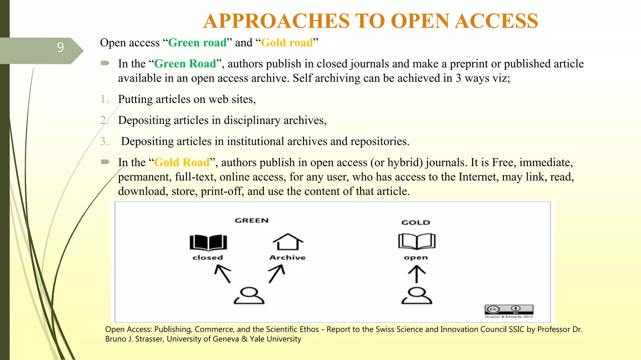 Open access publishing | PPTX