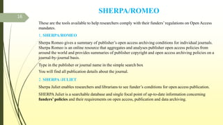 Open access publishing | PPTX