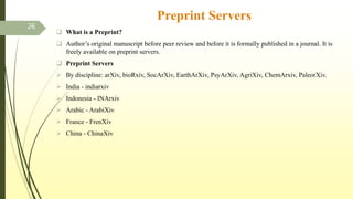 Open access publishing | PPTX