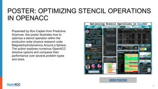 OpenACC Highlights: GTC Digital April 2020 | PPT