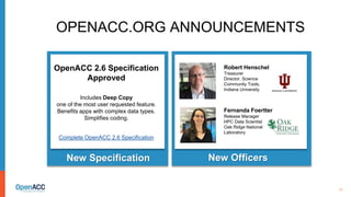 OpenACC Monthly Highlights- December | PPT