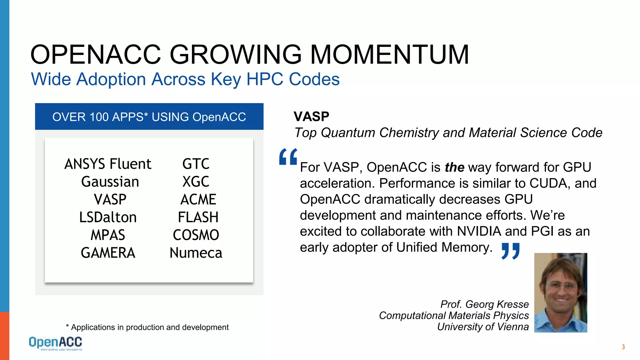 OpenACC Monthly Highlights February 2019 | PPT