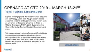 OpenACC Monthly Highlights February 2019 | PPT