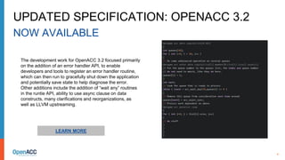 OpenACC Monthly Highlights: February 2022 | PPT