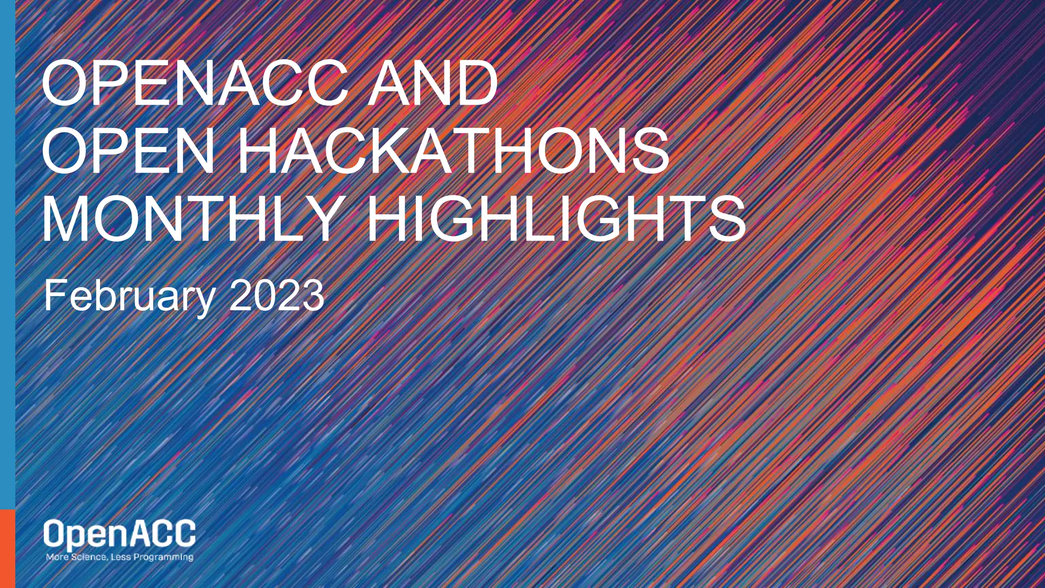 OpenACC and Hackathons Monthly Highlights | PPT