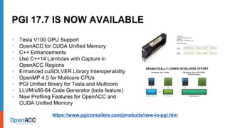 OpenACC Monthly Highlights | PPTX