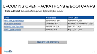 OpenACC and Open Hackathons Monthly Highlights: Summer 2024 | PPT