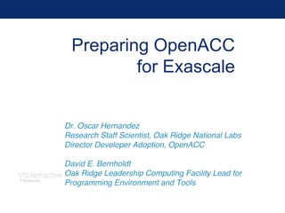 OpenACC SC13 Press Briefing | PPT