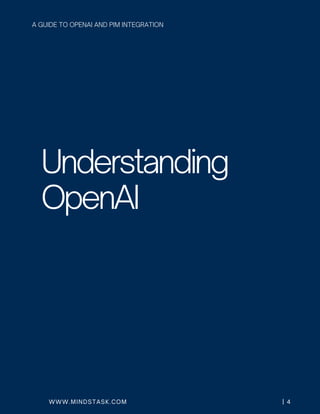 Why Should You Integrate OpenAI with PIM Software | PDF | Technology ...