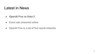 OpenAI Gym & Universe | PPTX