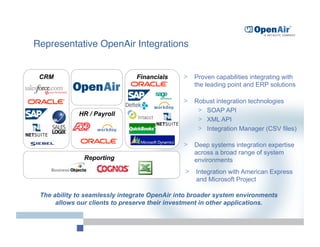 Open Air Corporate Overview | PDF