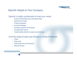 Open Air Corporate Overview | PDF