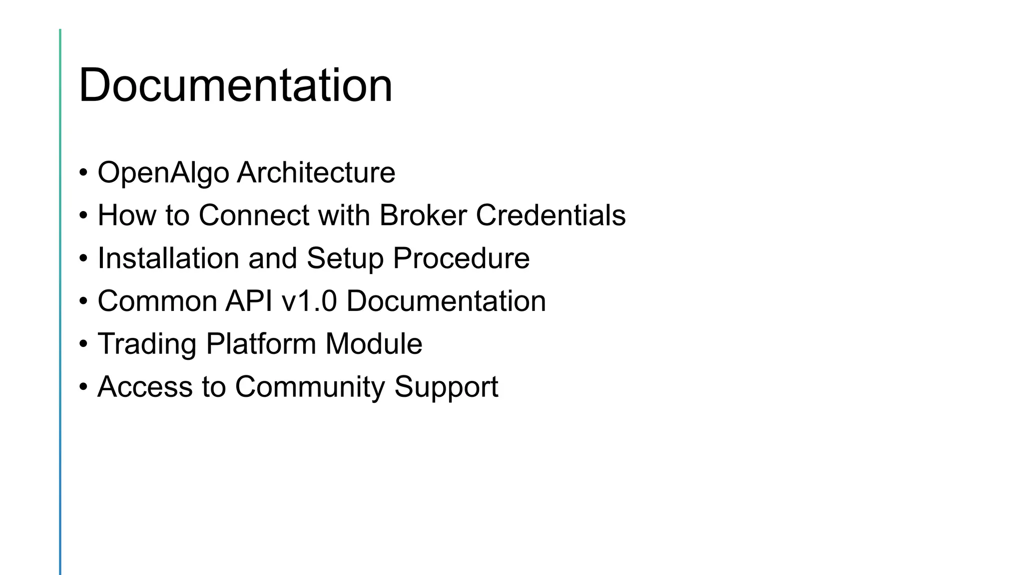 OpenAlgo - Algotrading Platform for Everyone | PPTX