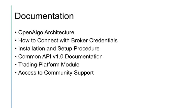 OpenAlgo - Algotrading Platform for Everyone | PPTX