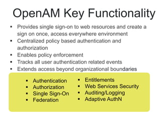 OpenAM: An Introduction | PPT