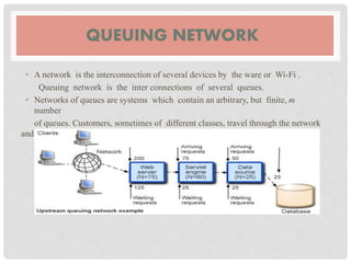 Open and closed queueing network | PPTX