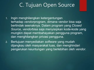 Open and close source | PPTX