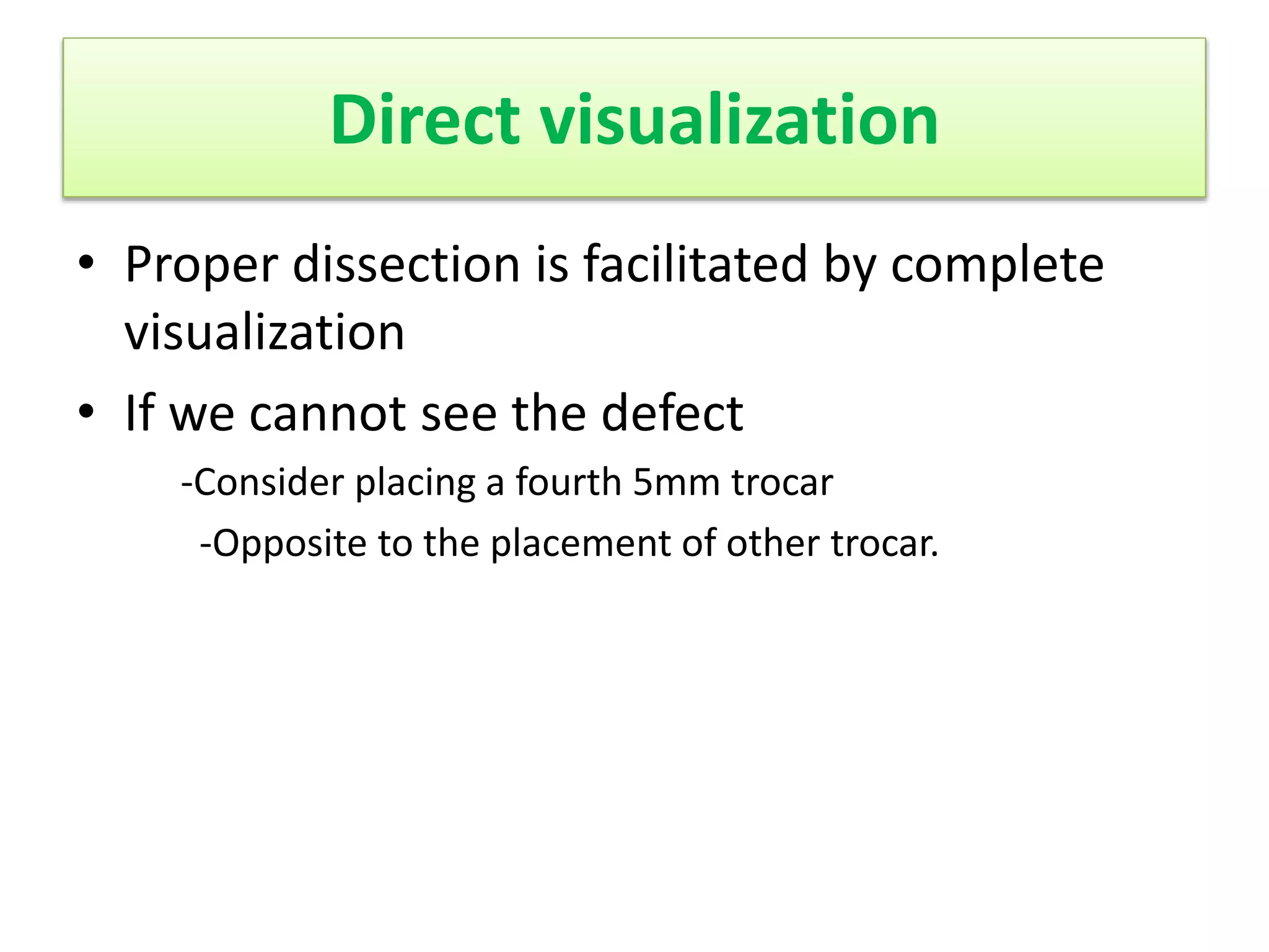 Open and laproscopic repair of incisional hernia | PPTX