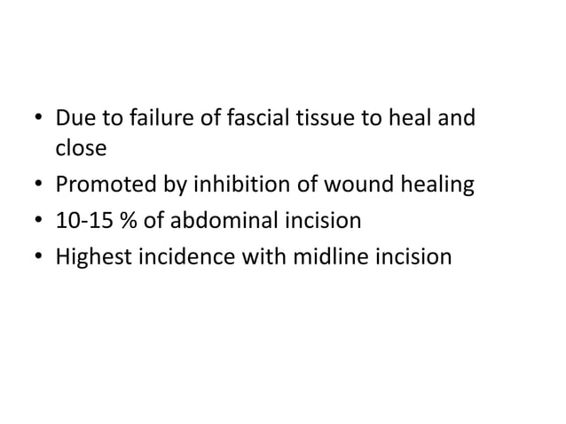 Open and laproscopic repair of incisional hernia | PPT