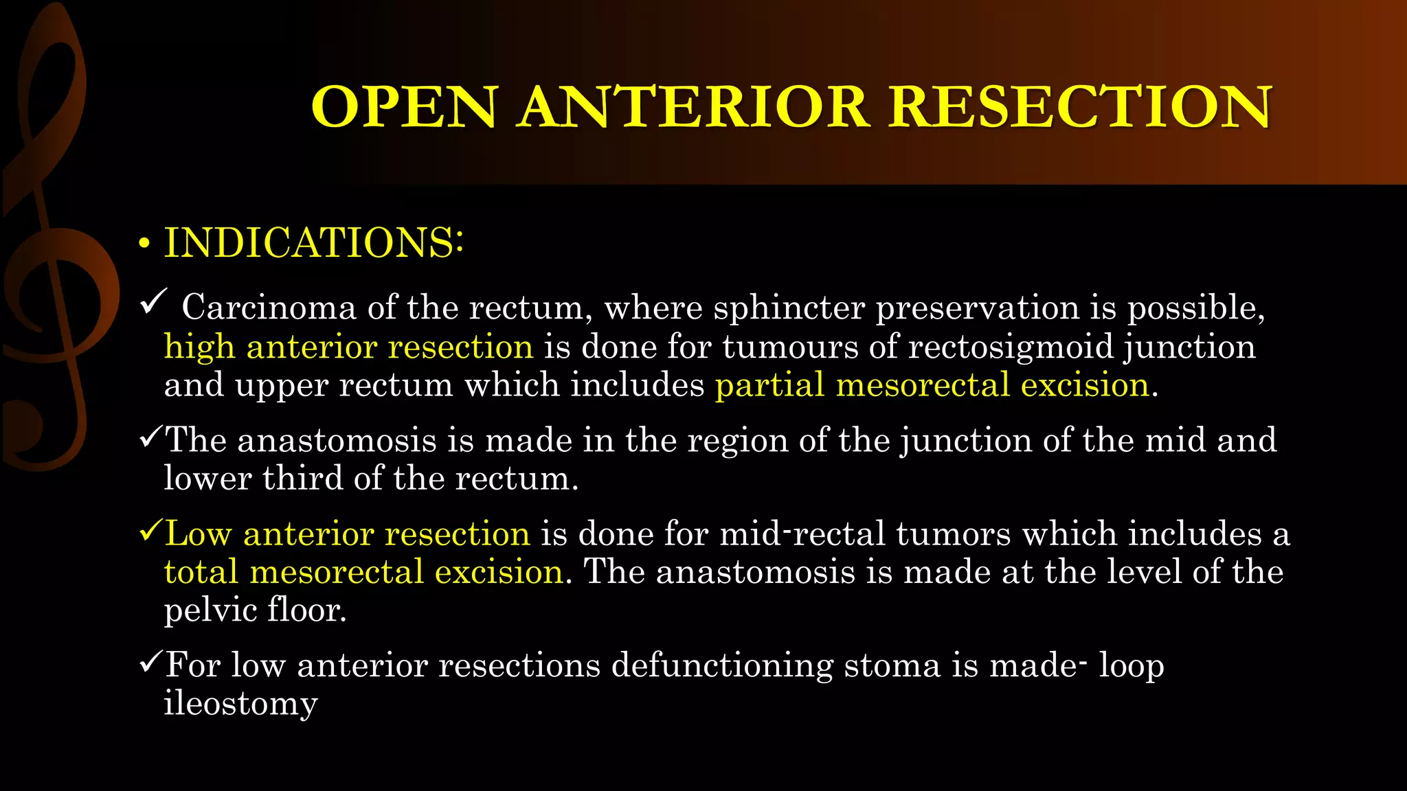 OPEN ANTERIOR RESECTION-STEP BY STEP Operative Surgery.pptx