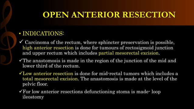 OPEN ANTERIOR RESECTION-STEP BY STEP Operative Surgery.pptx