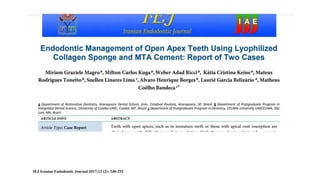 OPEN APEX | PPTX | Dental Health | Diseases and Conditions