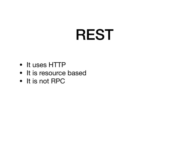 Easy REST with OpenAPI | PPT