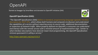 Open API (aka Swagger) - DDD by Night May 2020 | PPT