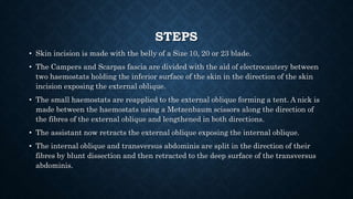 Open appendectomy | PPTX