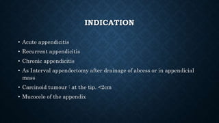 Open appendectomy | PPTX