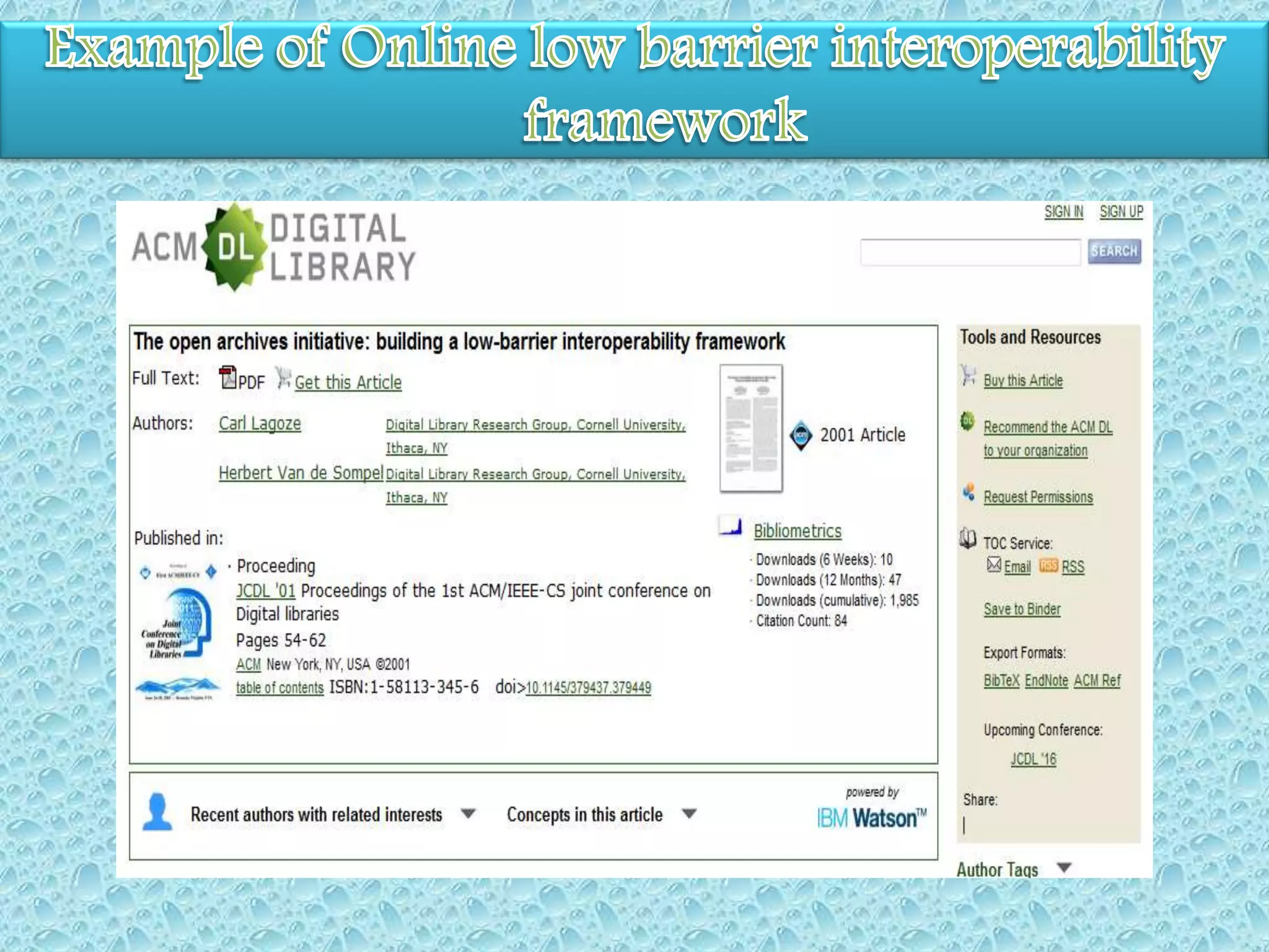 Open archives initiatives(final) | PPTX