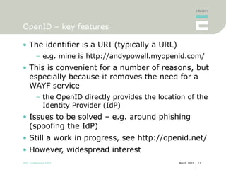 OpenAthens and the future of access and identity management | PPT