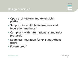 OpenAthens and the future of access and identity management | PPT
