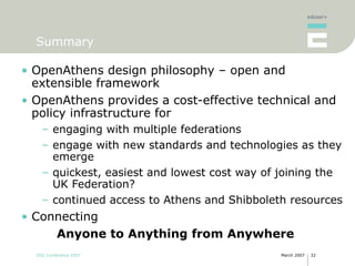 OpenAthens and the future of access and identity management | PPT ...