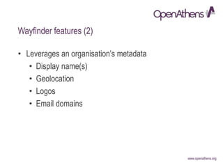 OpenAthens - Charleston Premiers | PPTX