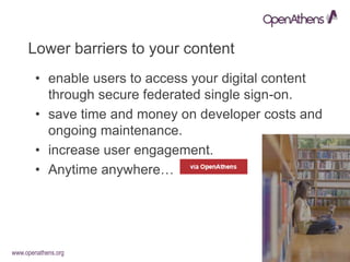 Introducing OpenAthens Cloud for content providers | PPTX | Cloud ...